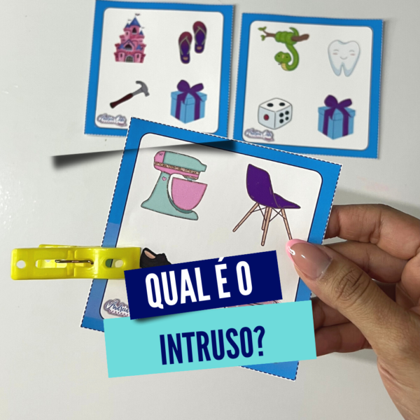 Qual é o intruso? – Recursos Pedagogicos- Andréia Costa