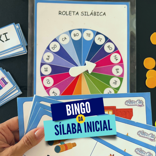 Bingo da sílaba inicial – Recursos Pedagogicos- Andréia Costa