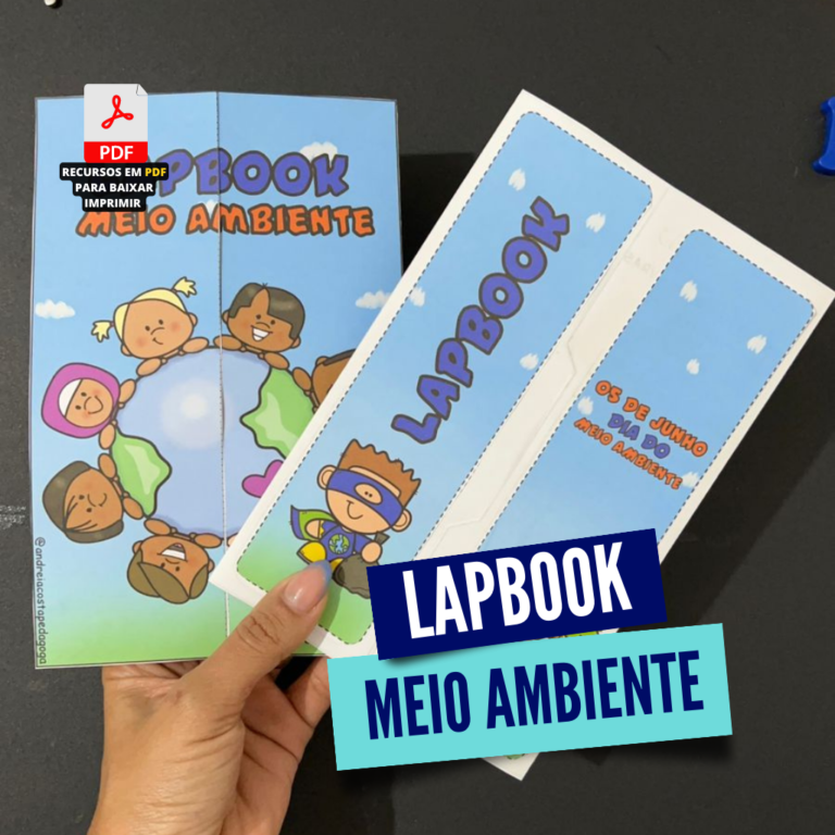 Lapbook – Meio ambiente – Recursos Pedagogicos- Andréia Costa